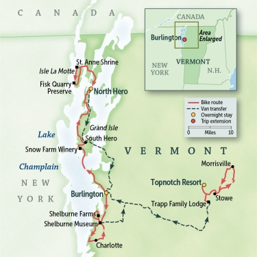 Self-Guided Bike Tour in Vermont | VBT Bicycling Vacations